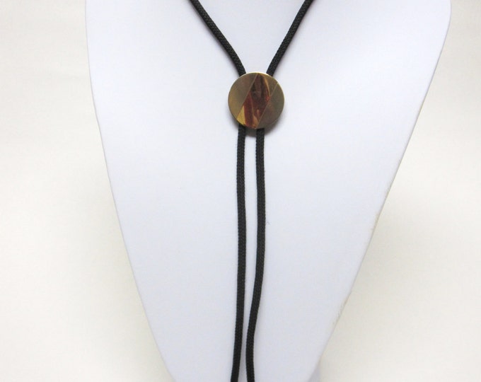 Bolo Tie Lariet String Western Necktie Gold Silver - Etsy