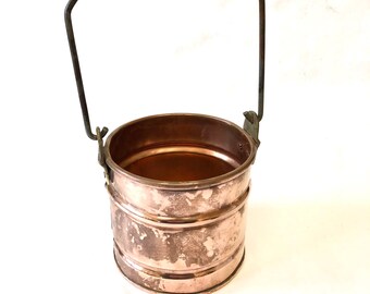 Copper Pail - Etsy