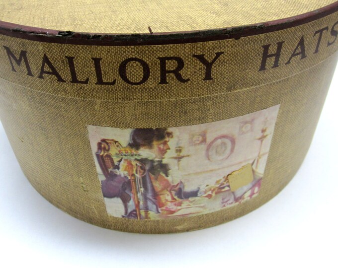 Vintage Mallory Hat Box - Etsy