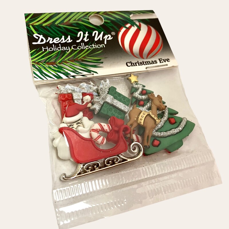 Christmas Buttons - Etsy