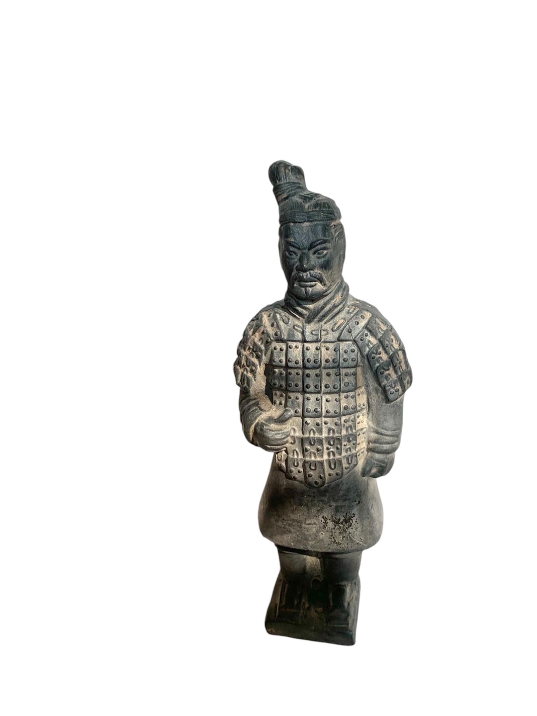 Chinese War Lord Tomb Protector Warrior Statuette Figurine 6.5" - Etsy