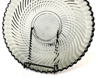 Smoke Glass Plate | Etsy