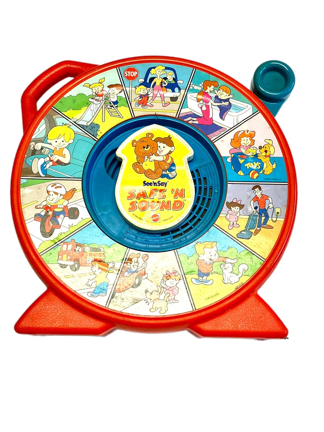 Vintage 1994 Mattel See N Say Safe N Sound Tested & Working Safety ...