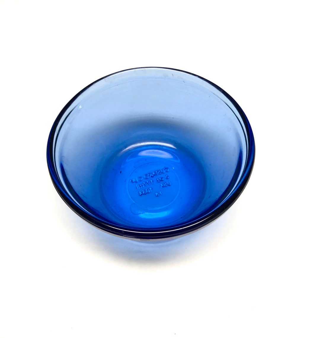 Blue Pyrex Bowl Custard Cup Berry Cup 6 Oz - Etsy