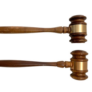 Judges Gavel 2 Wood Gavels Judge Hammer Mallet - Etsy