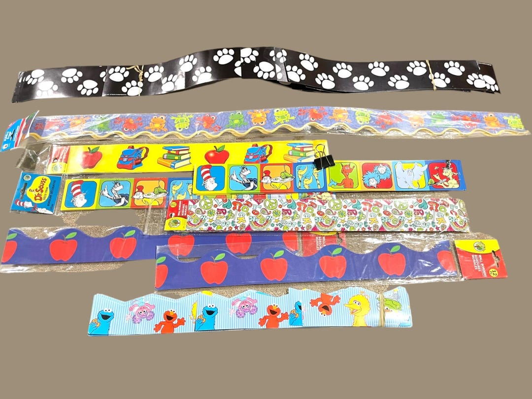 Teacher Bundle Back to School Classroom Border Lot Bulletin Board Decor ...
