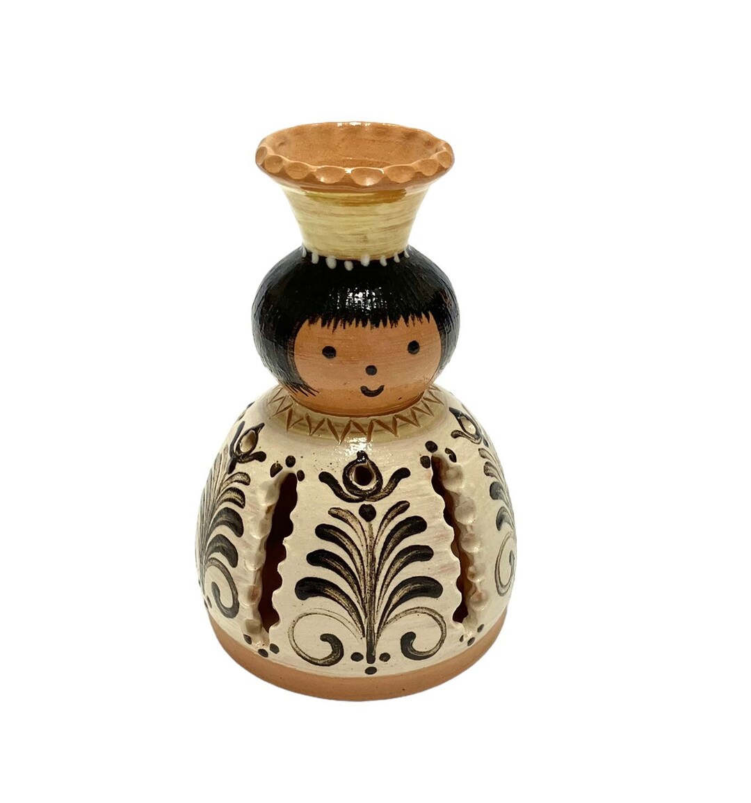 Vintage Alps Ceramic Candle Holder: Liezen Austria Folk Art - Etsy