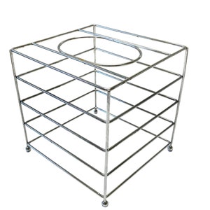 Square Tissue Box Cover Sleek Modern Chrome - Etsy