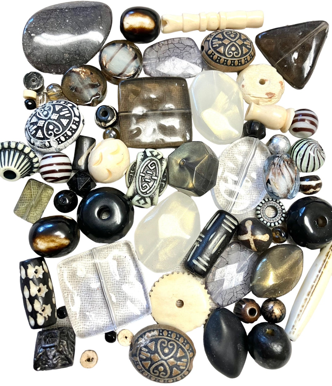 Bulk Tribal Bead Mix Assortment 1.5+ Lb Boho Bead Mix Beads Acrylic ...
