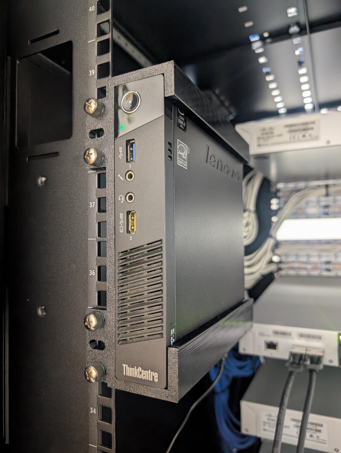 Vertical Tiny PC Rack Mount - Etsy