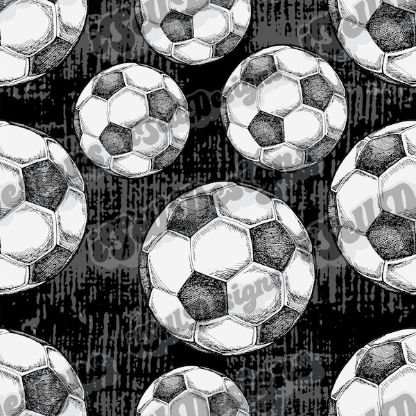 Soccer Pattern - Etsy