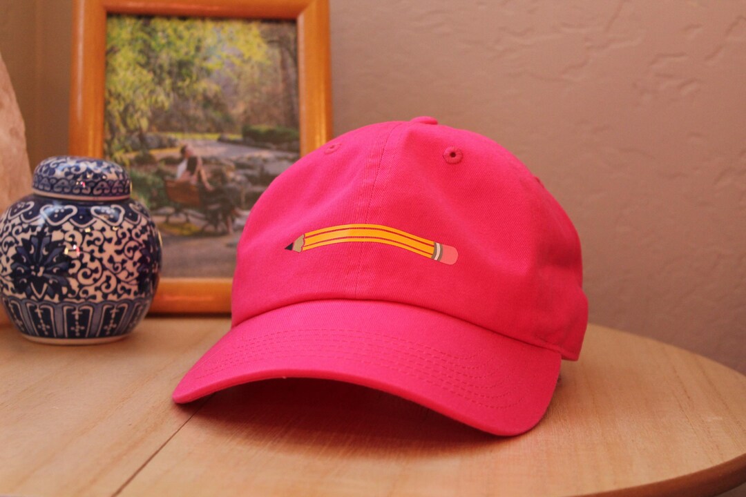 Hot Pink Pencil Hat - Teacher, Librarian, Writer Gift - Etsy