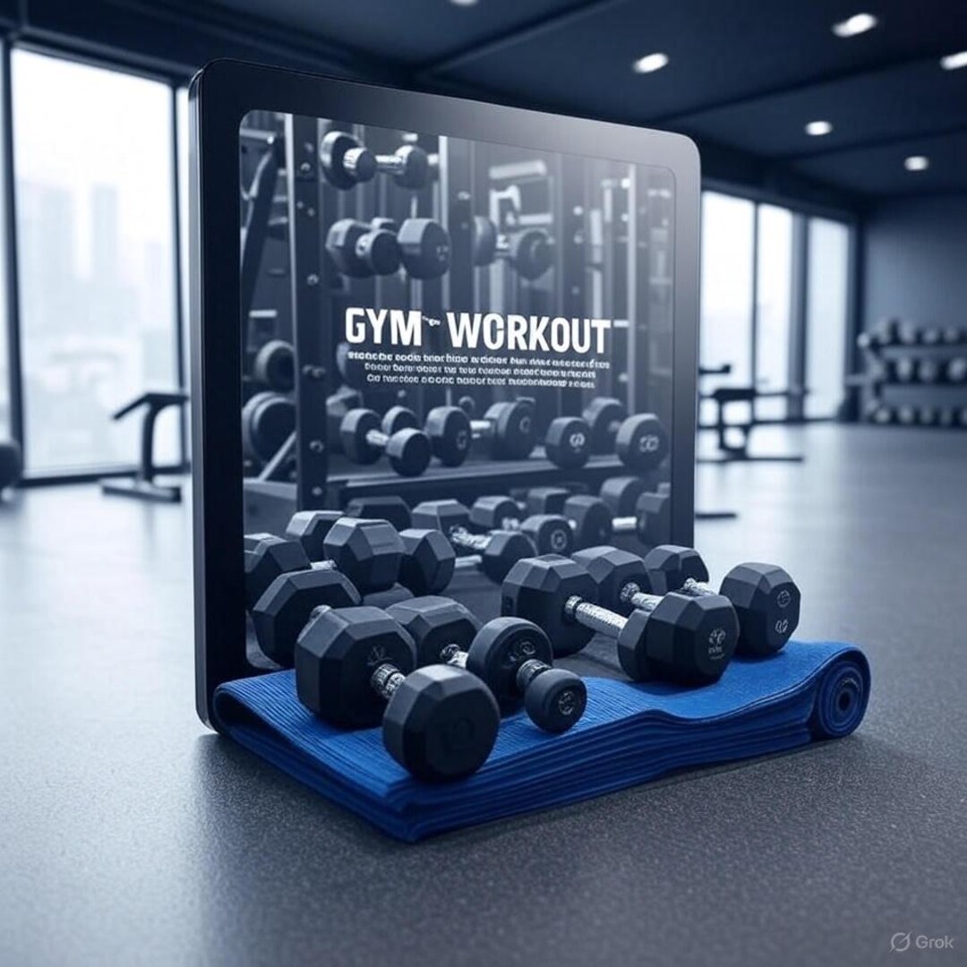Personalized Gym Workout Prompts - Digital Download (muscle Gain ...