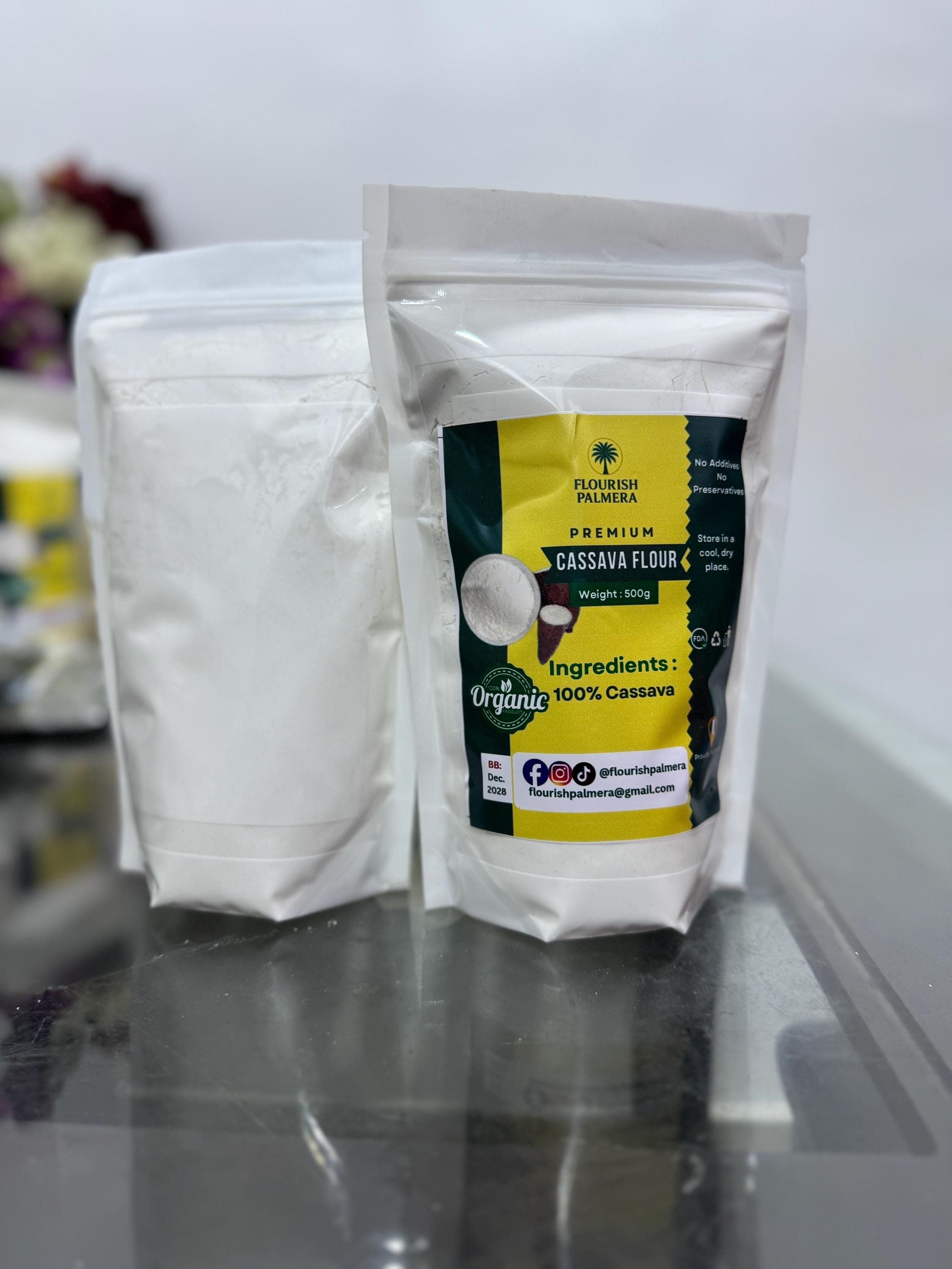 350g Cassava Flour | Fufu Flour | Flourish Palmera | Organic African ...