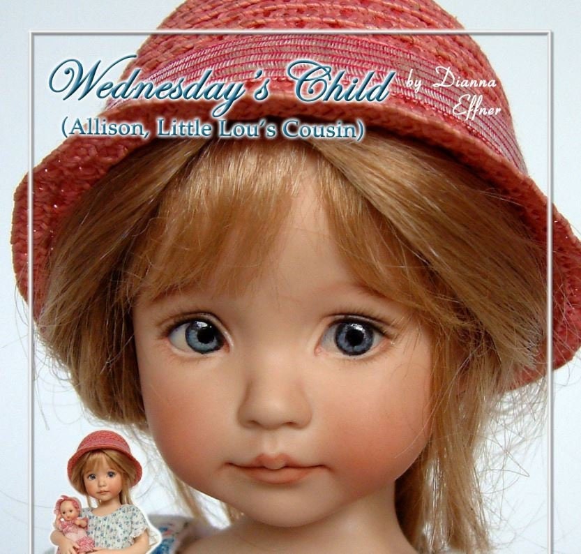 Allison 10 Porcelain Doll Kit From Dianna Effner | Etsy