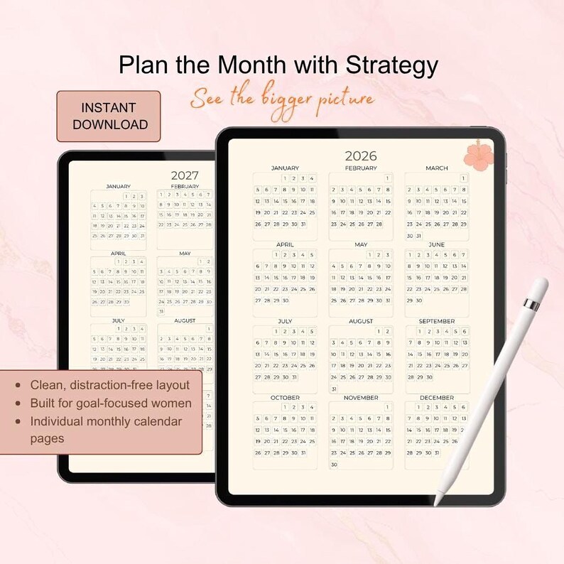 Digital Morning Routine Planner 2026-27, Dated Intentional Living ...