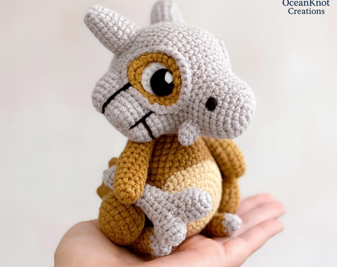 Crochet Cubone - Etsy
