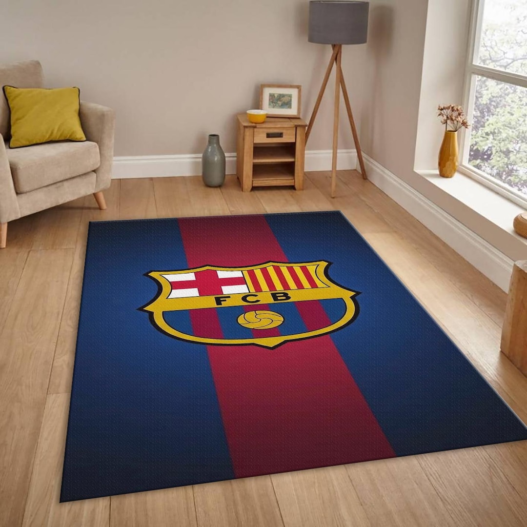 FC Barca Rug,football Team,gift to Boyfriend,team Flag,barcelona Carpet ...
