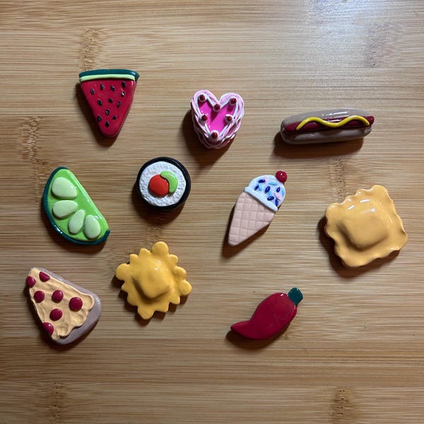 Clay Magnets - Etsy