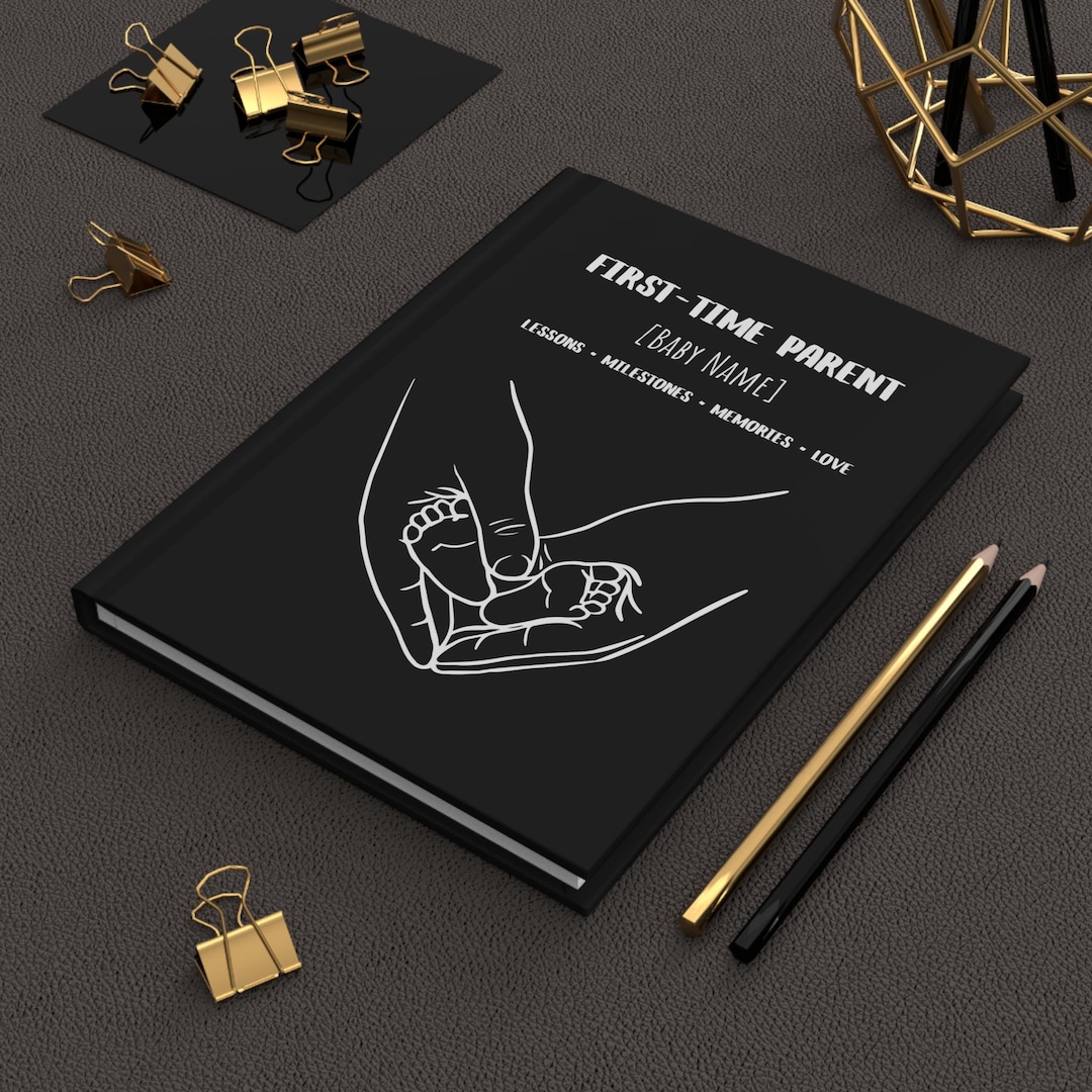 First Time Parent Journal | Personalized Baby Memory Book – Lessons ...