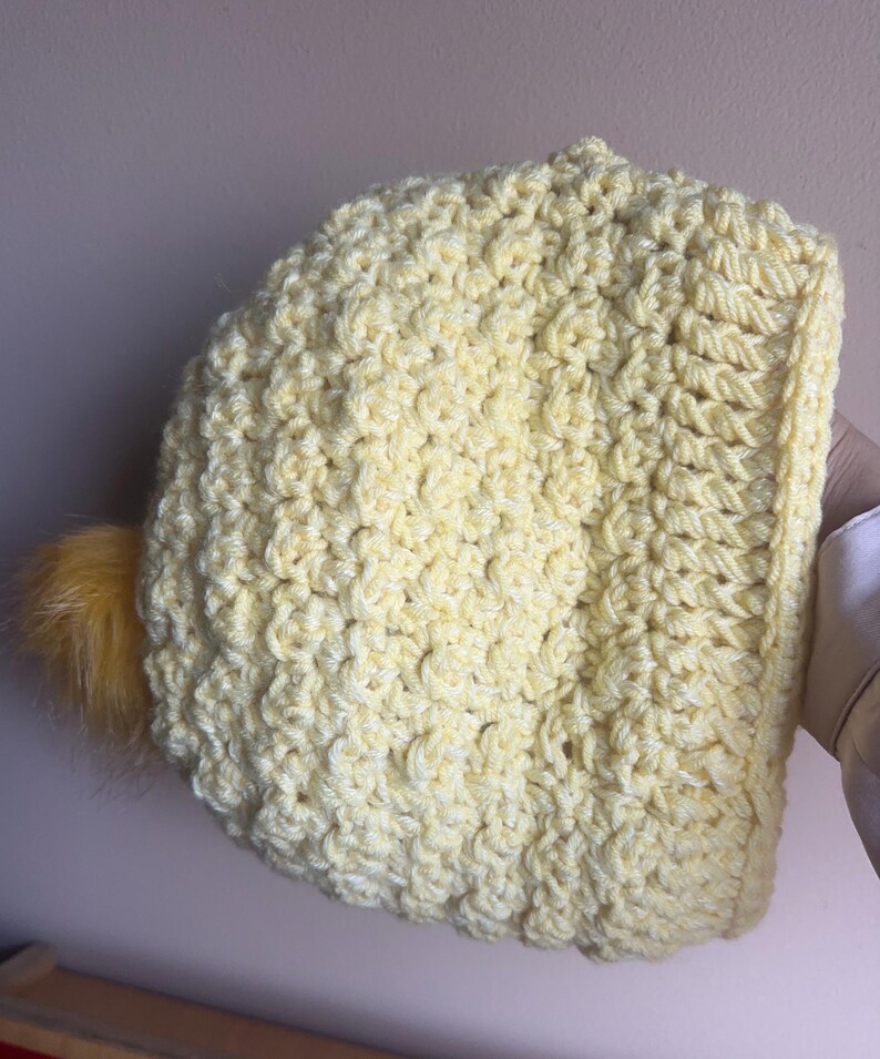 Handmade Crochet Oversized Slouchy Beanie; Warm Winter Hat - Etsy