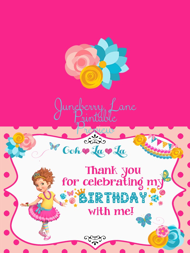 Fancy Nancy Birthday Decorations, Fancy Nancy Party Invitation, Fancy ...