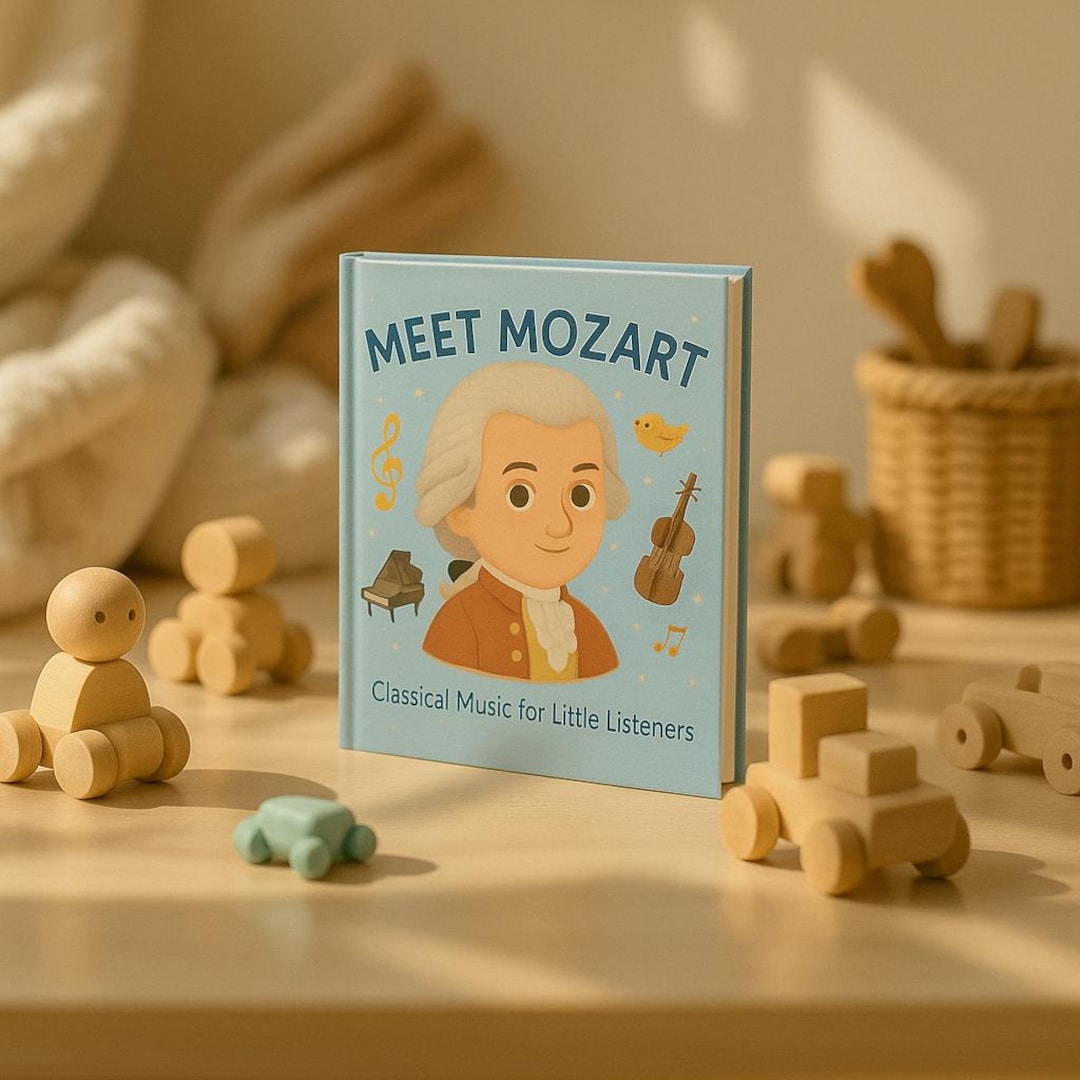 Meet Mozart: an Interactive Montessori Music Book With QR Codes - Etsy