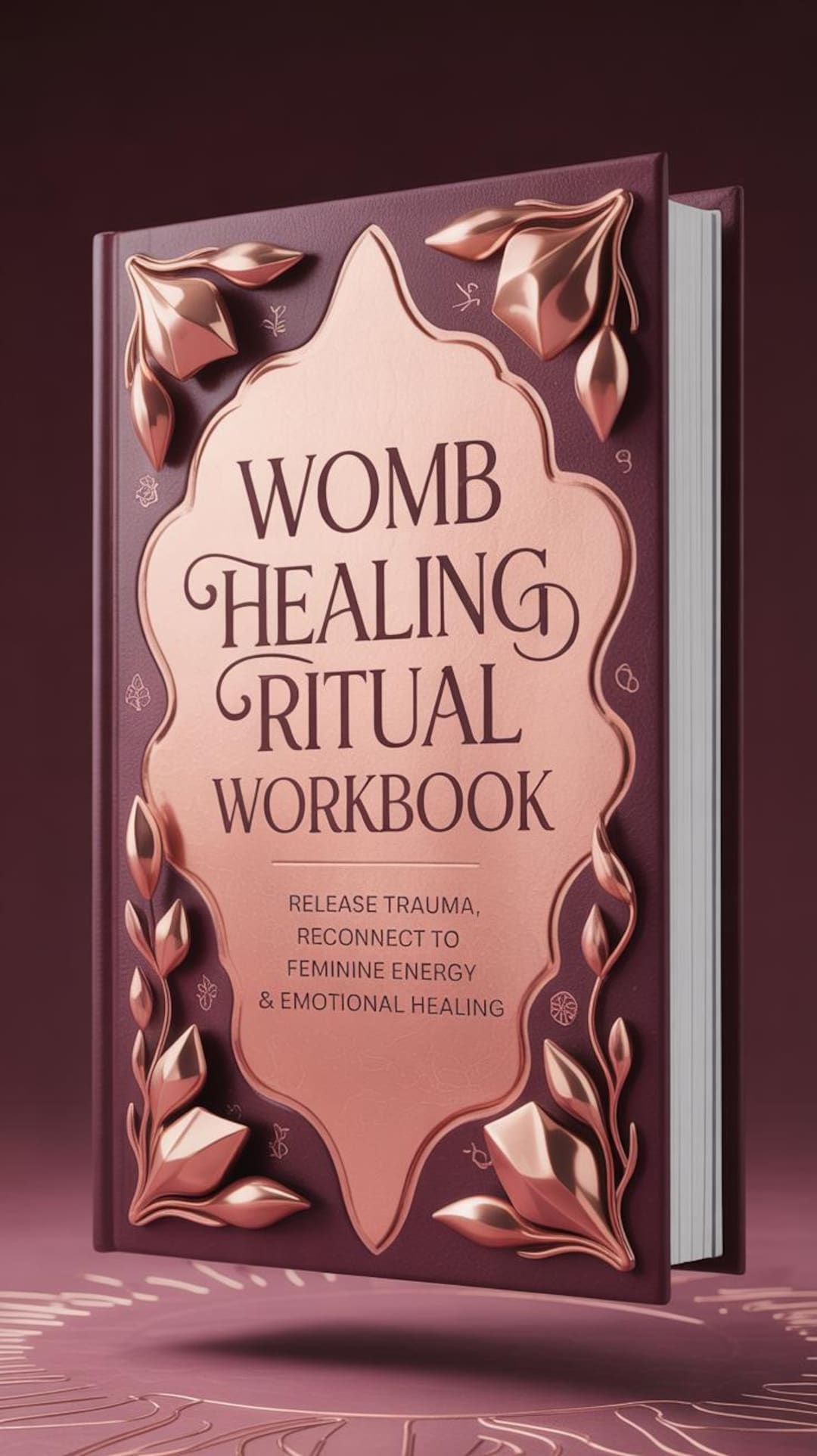 Womb Healing Ritual Workbook Release Trauma, Reconnect to Feminine ...