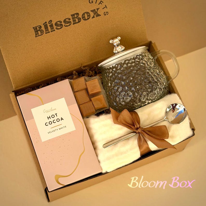 Cozy Gift Box for Couples, Romantic Gift Box for Couples, Anniversary ...