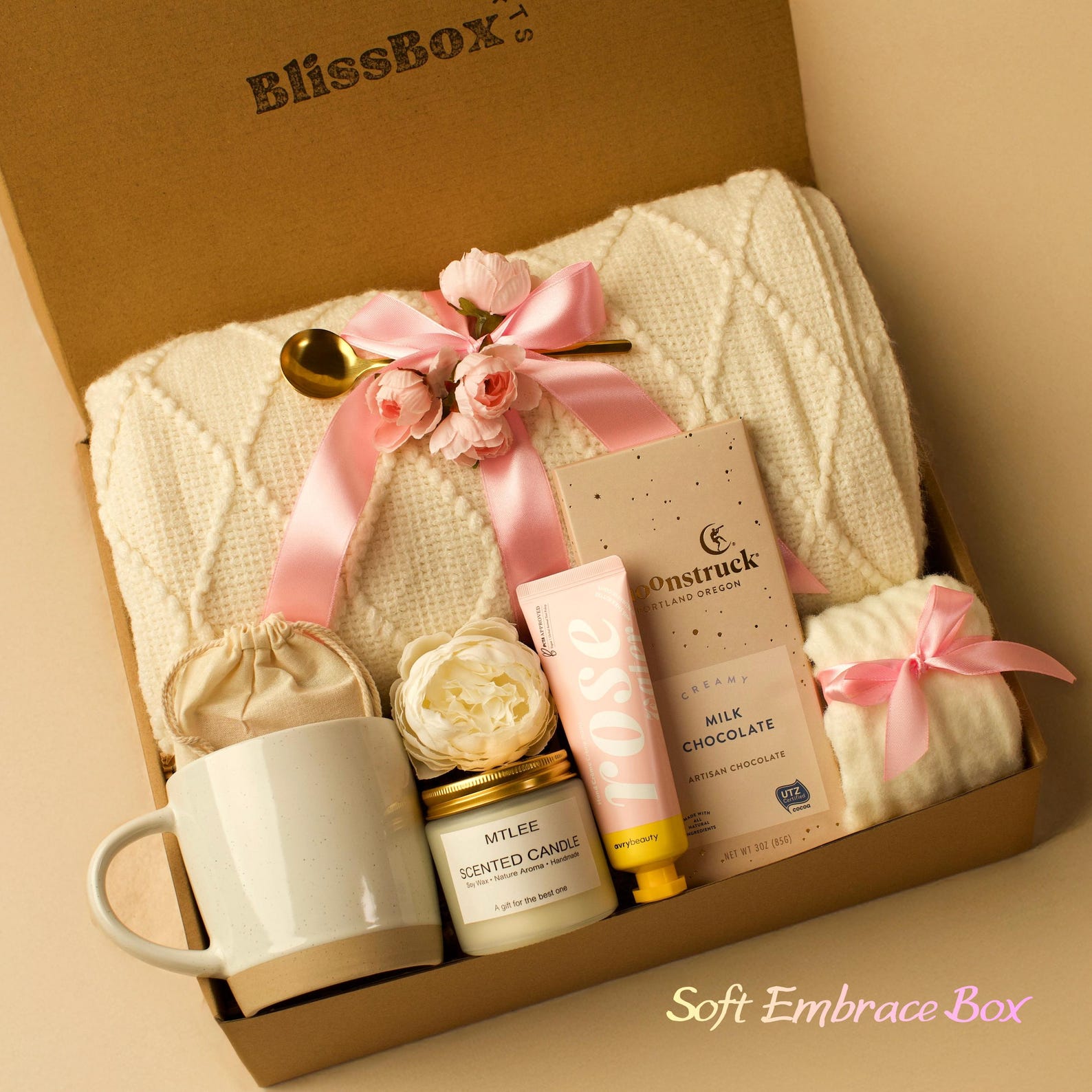 Cozy Gift Box for Couples, Romantic Gift Box for Couples, Anniversary ...