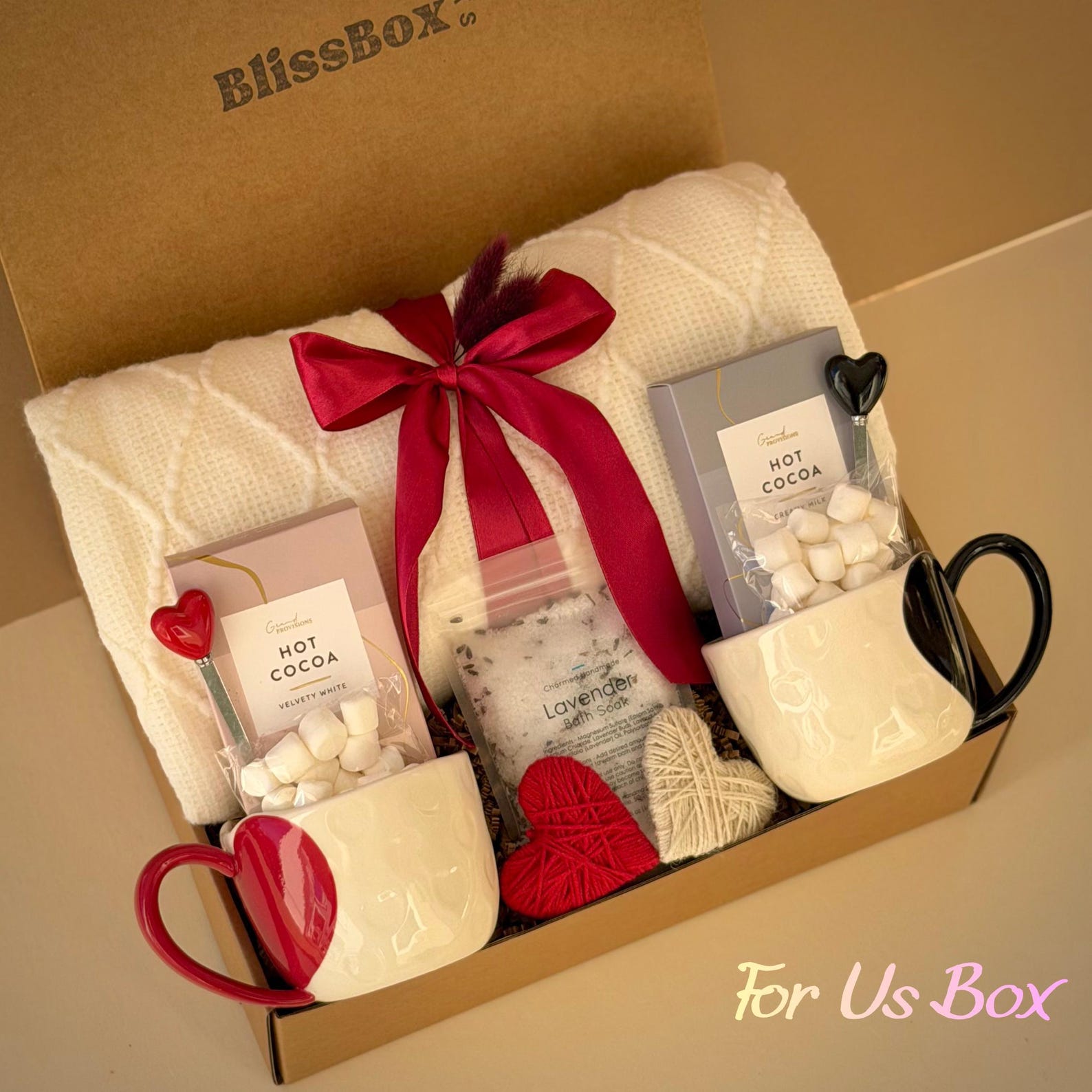 Cozy Gift Box for Couples, Romantic Gift Box for Couples, Anniversary ...