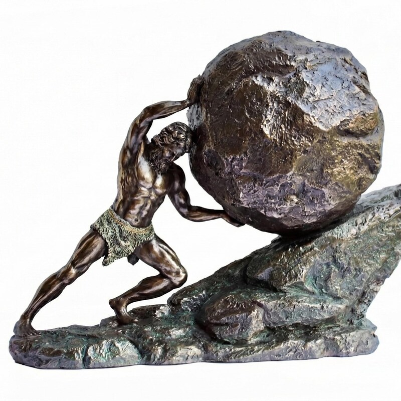 Sisyphus Statue - Etsy