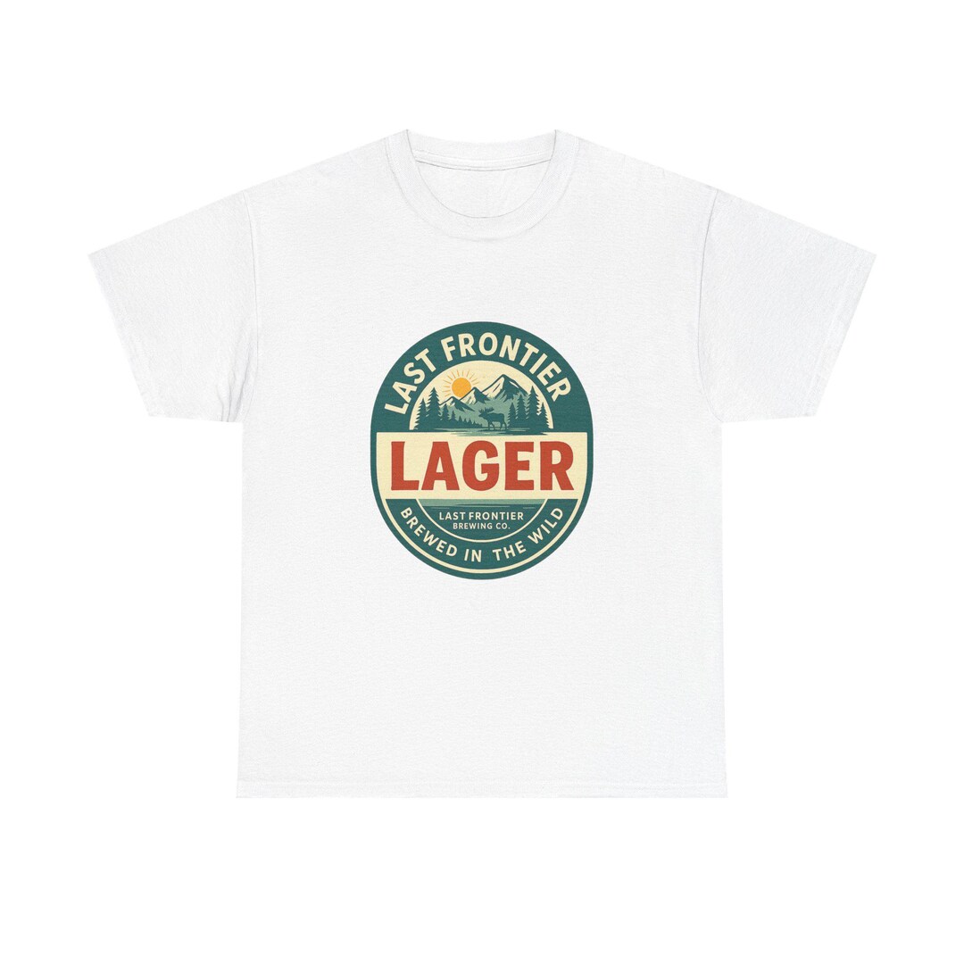 Grafik Alaska Bier Shirt | Last Frontier Lager - Etsy.de