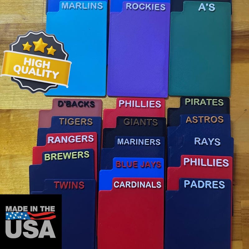 Plastic Sports Card Holder - Etsy