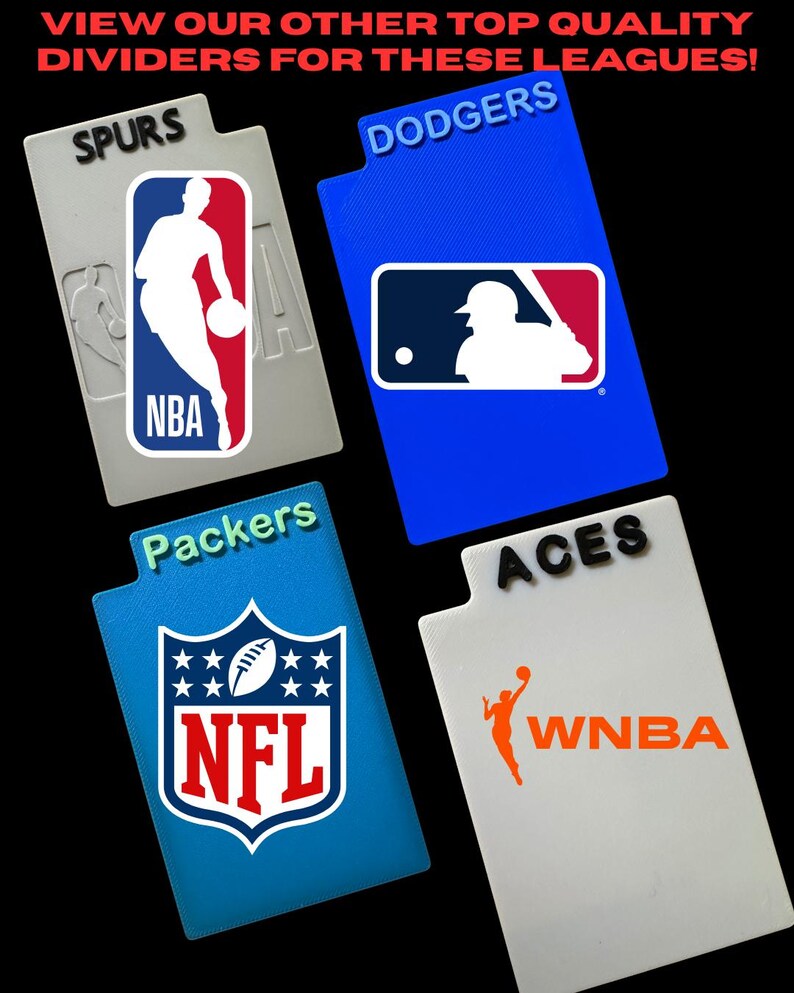 30 NBA Team Sports Card Dividers BASKETBALL Trading Cards Made in USA ...