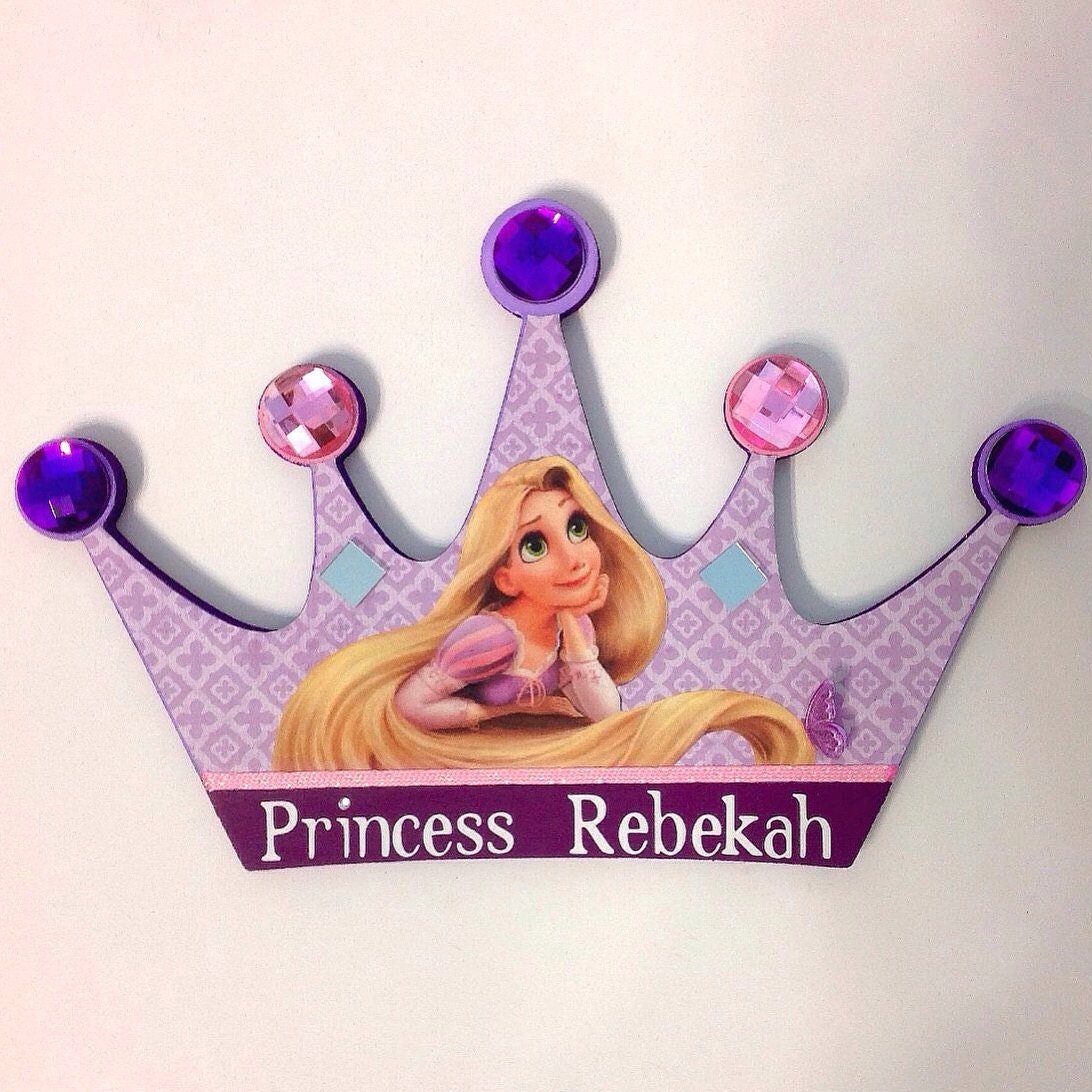 Princess Crown, Princess Room Decor, Kids Room Signs, Crown Decor ...