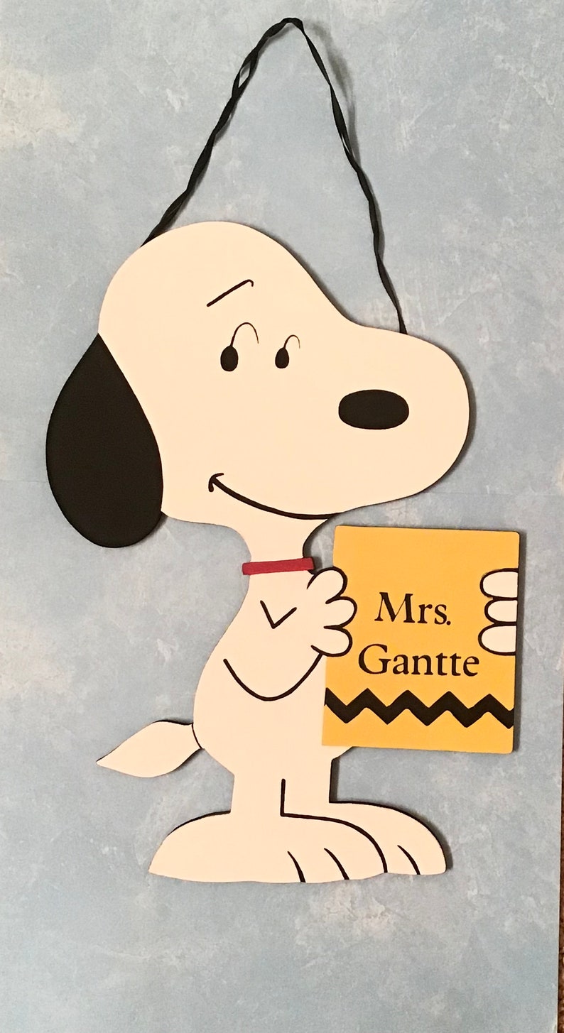 Snoopy Sign Snoopy Snoopy Room Sign Kids Door Signs Snoopy - Etsy