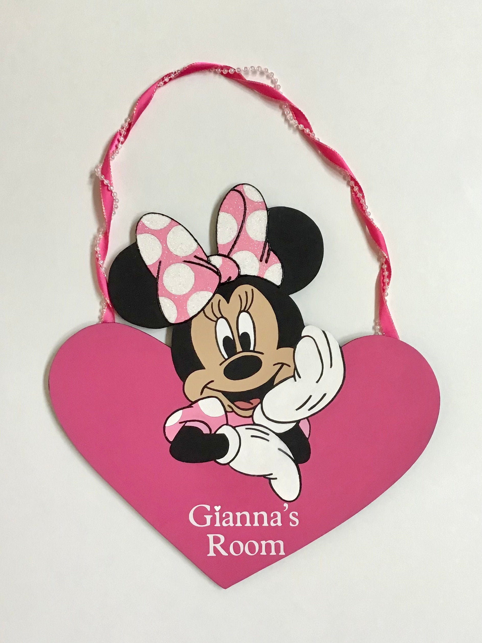 Minnie Mouse Sign Minnie Decor Minnie Mouse Room Sign - Etsy