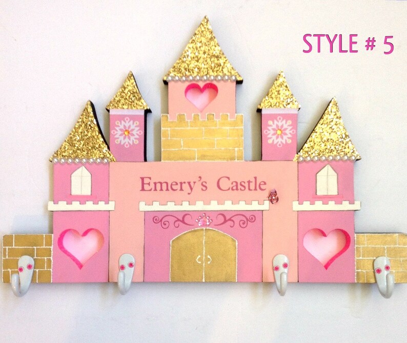 Princess Coat Rack Princess Decor Children's Coat Rack - Etsy