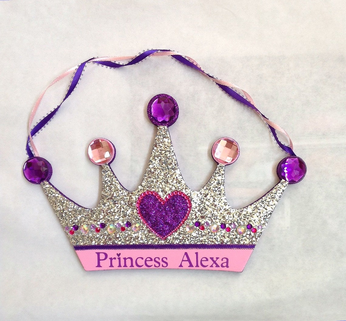 Princess Crown, Princess Room Decor, Kids Room Signs, Crown Decor ...