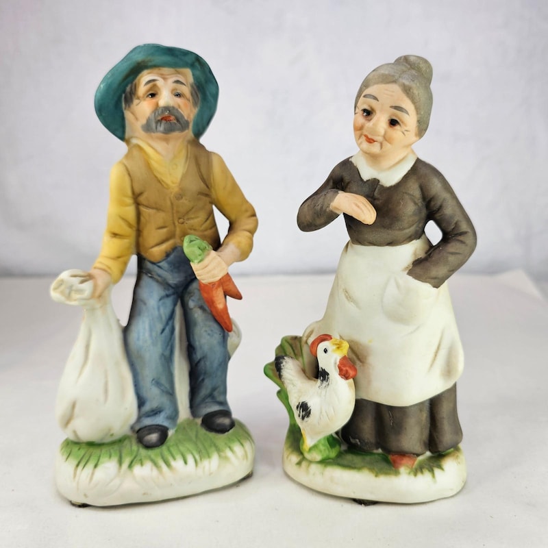 Country Old Men Figurines - Etsy