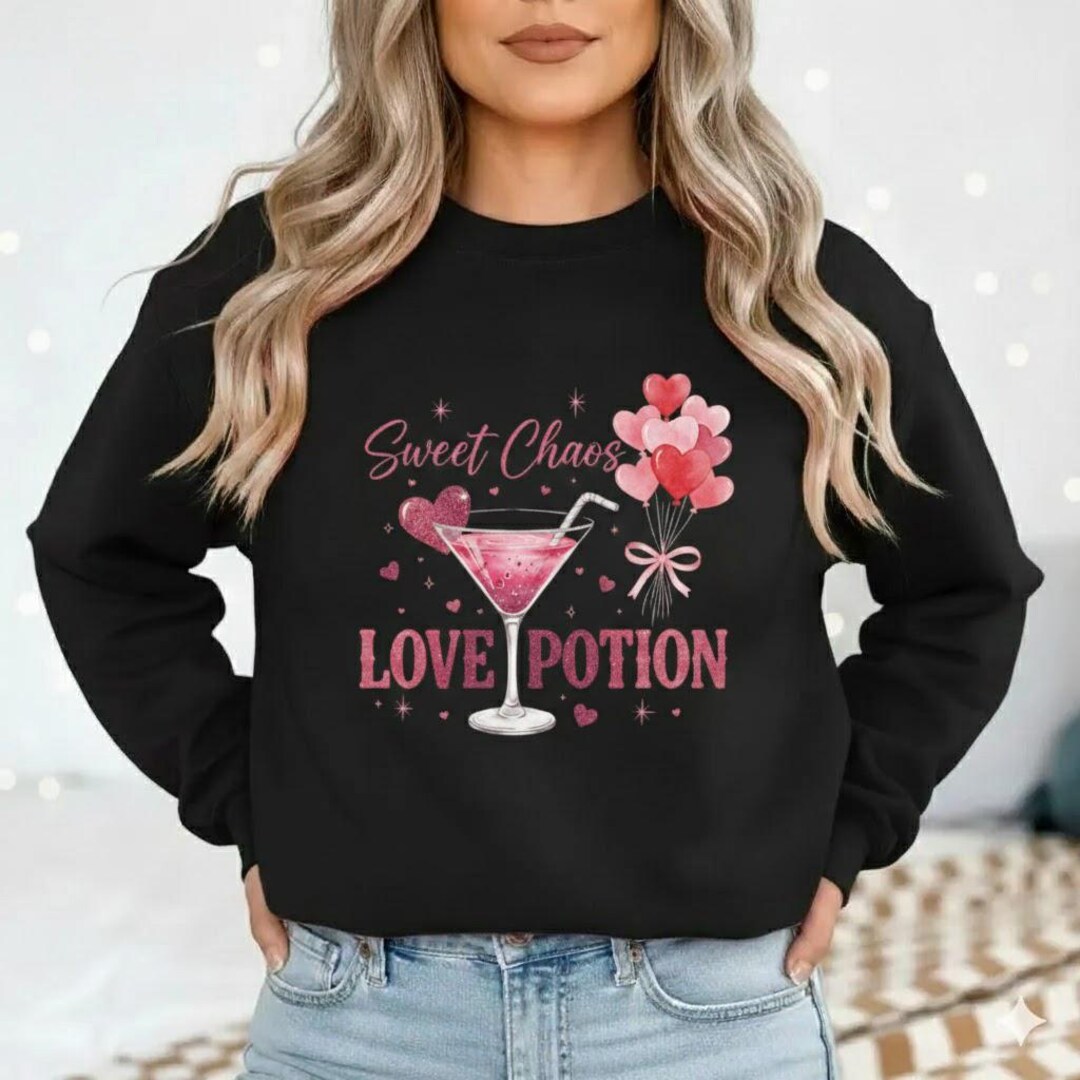 Love Potion SVG, Retro Valentine Design, High Res Cut Files (digital ...