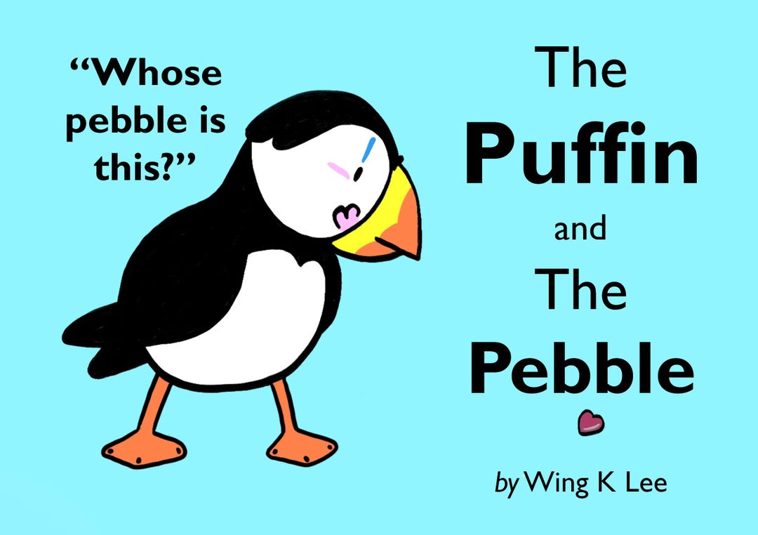 Storybook With Colouring Pages - the Puffin and the Pebble | Kids ...