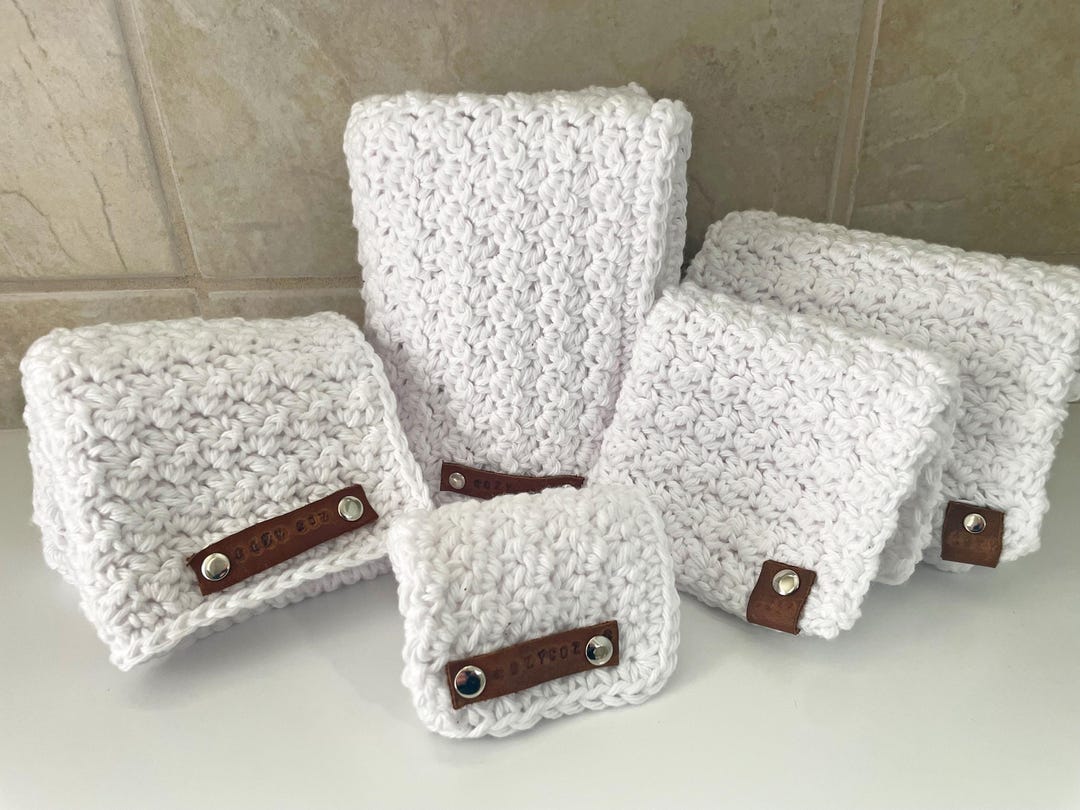 Kitchen Crochet Pattern Bundle, Dishcloth, Dish Towel, Placemat, Mug ...