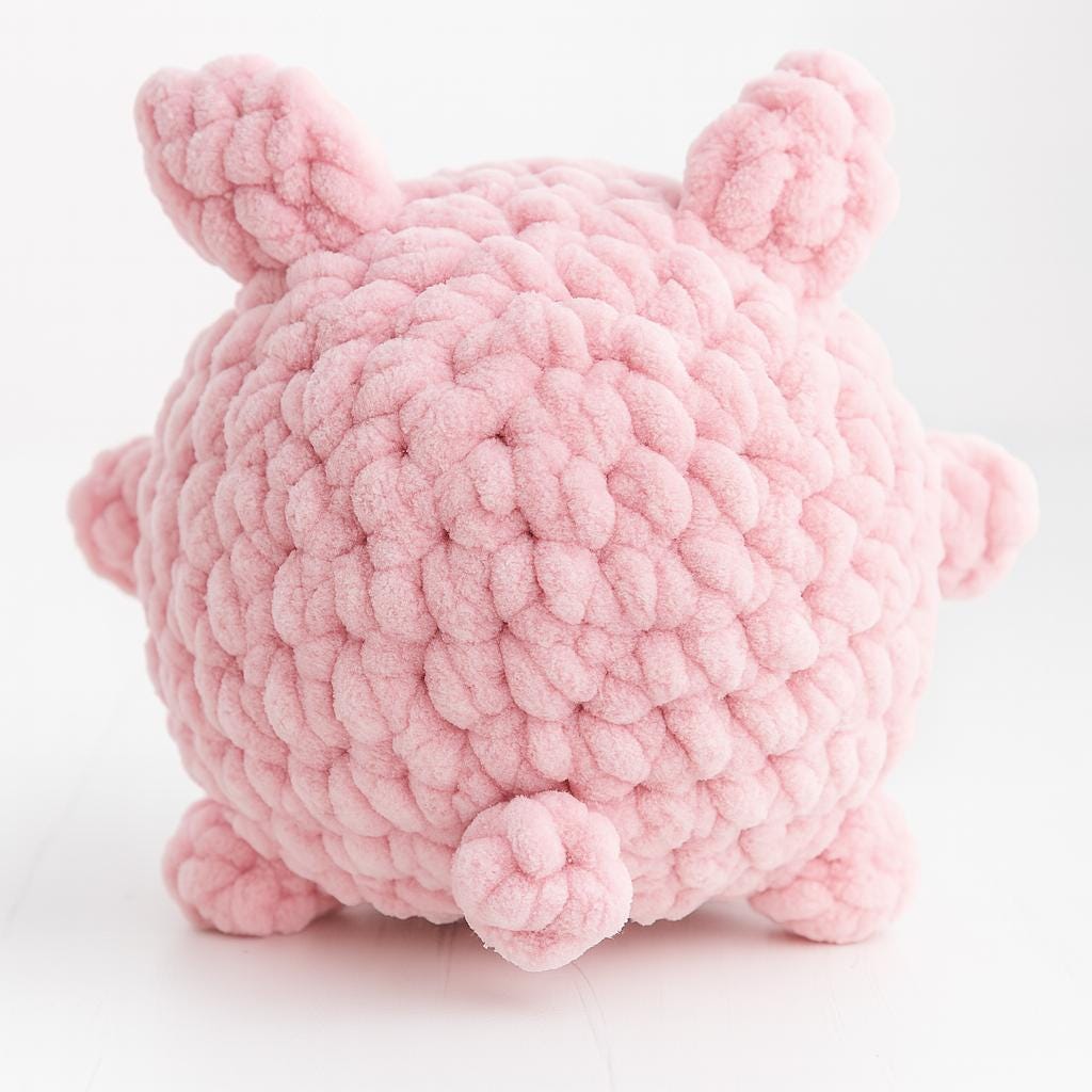 Mochi Pets Pig Crochet Pattern – Round Squishy Plushies - Easy Plush ...