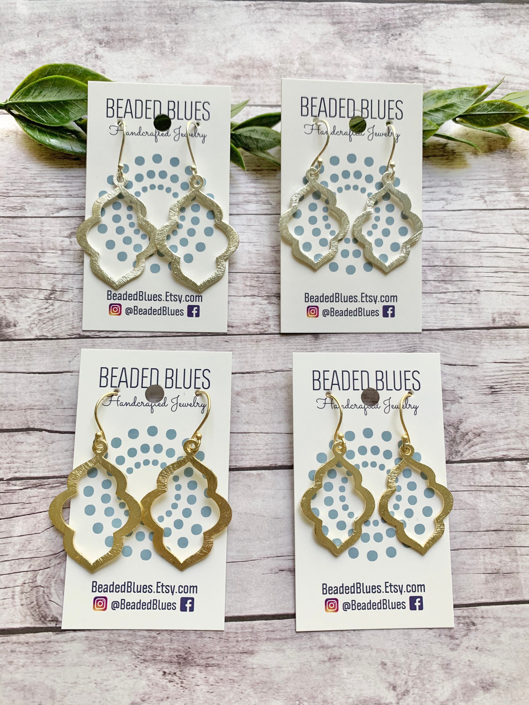 Phi Mu Quatrefoil Pattern