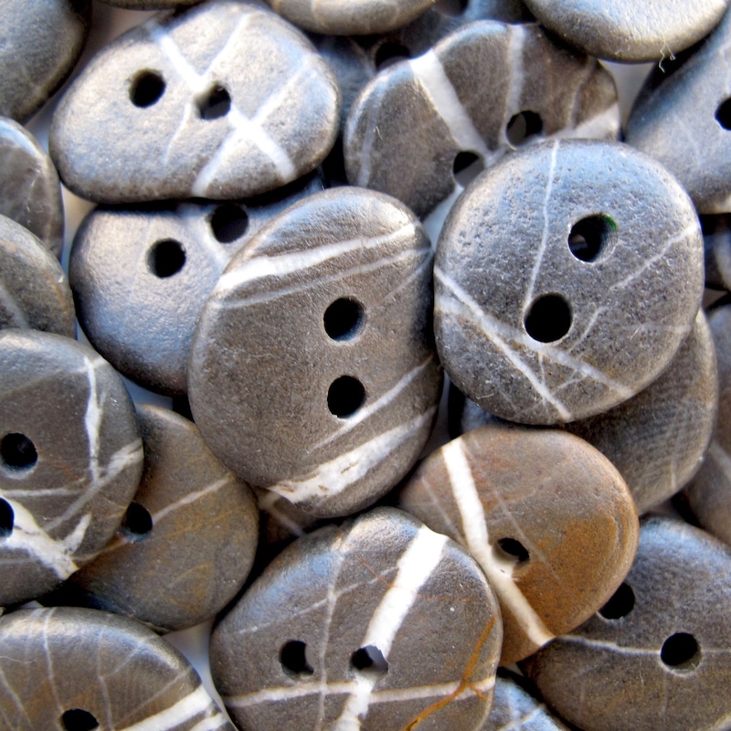 Stone Buttons - Etsy