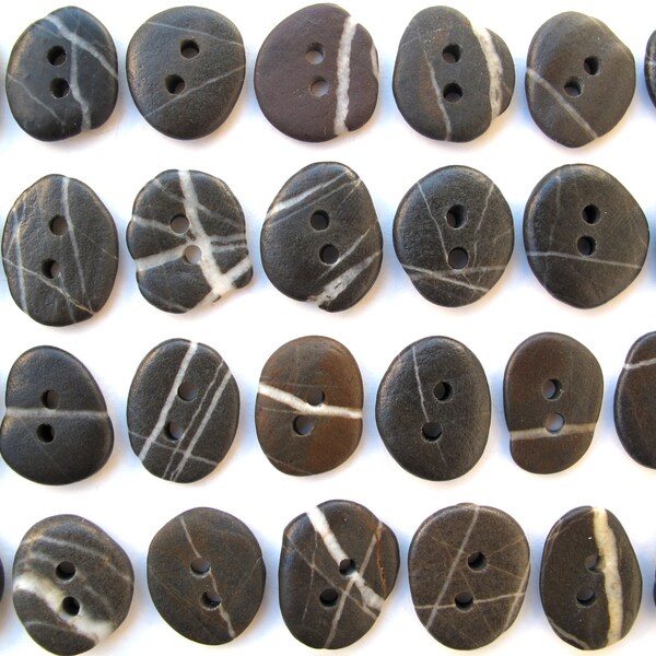 Stone Buttons - Etsy