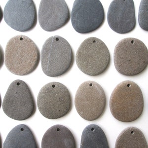 Drilled Flat Plain Beach Stones, Art Craft Rocks, Large River Rocks to ...