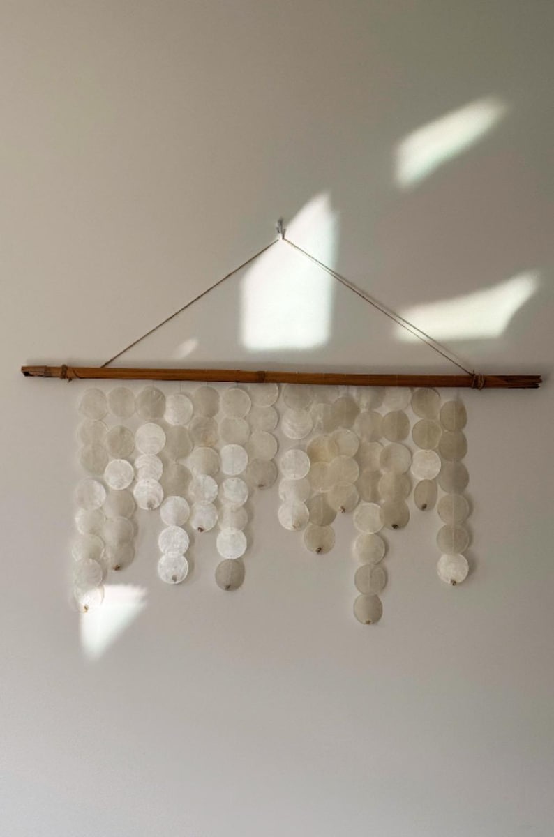 Drift & Flow Capiz Shell Wall Hanging - Etsy